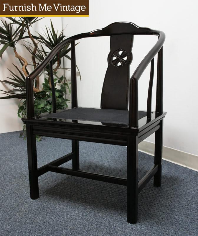 Asian Modern Chinese Arm Chair