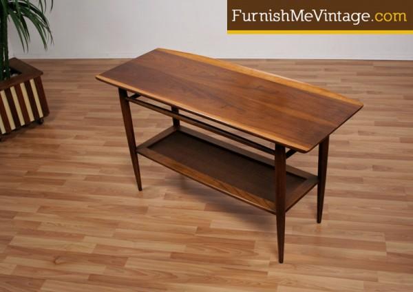 Mid Century Modern Bassett Console Table
