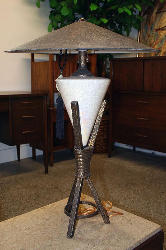 Vintage Japanese Modern Table Lamp