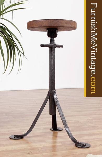 Single Custom Made Nautical Bar Stool