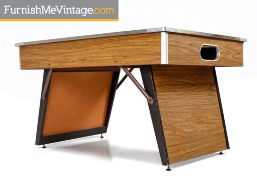 vintage 1970s bumper pool table