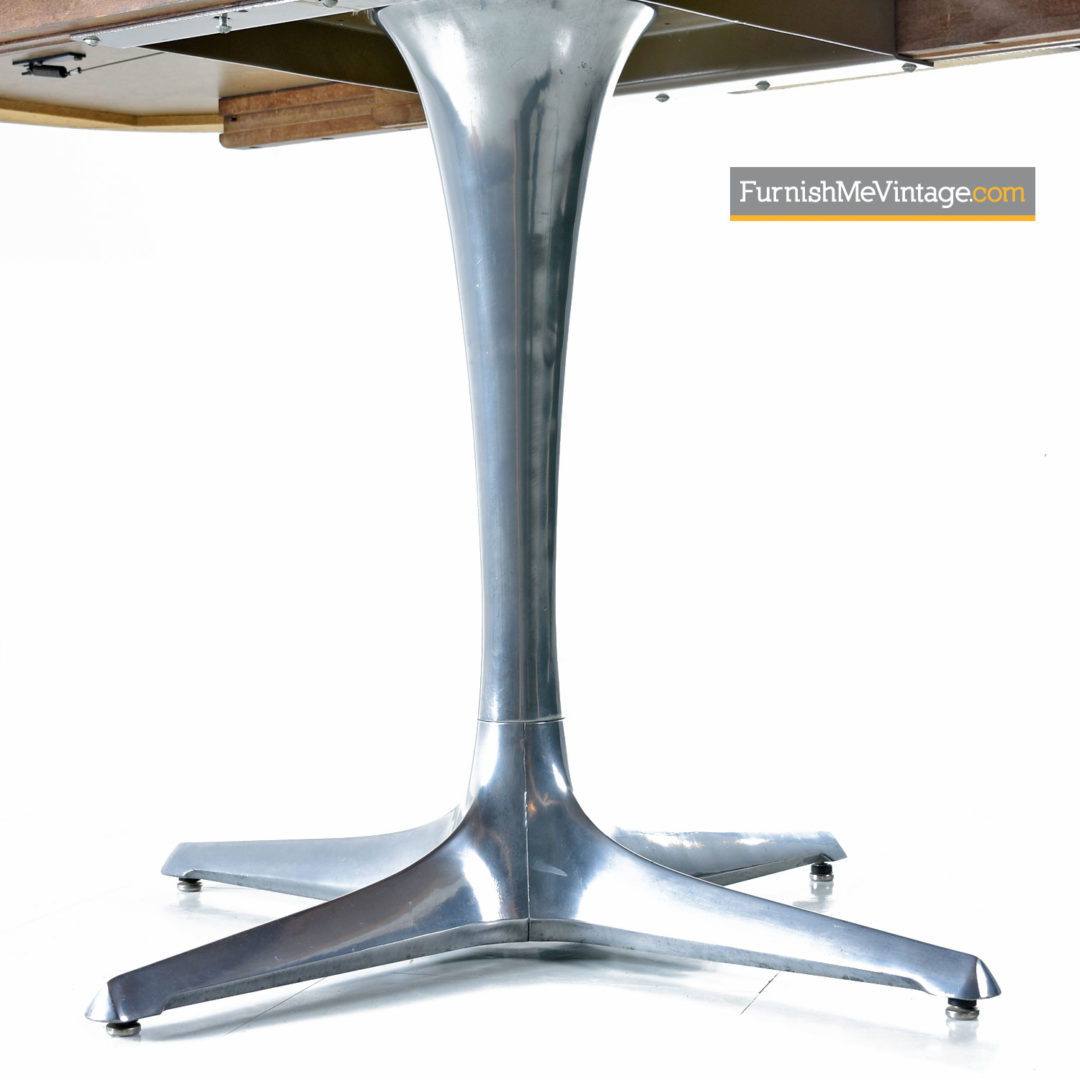 Chromcraft Chrome Sculpta Extending Dining Table - Furnish Me Vintage