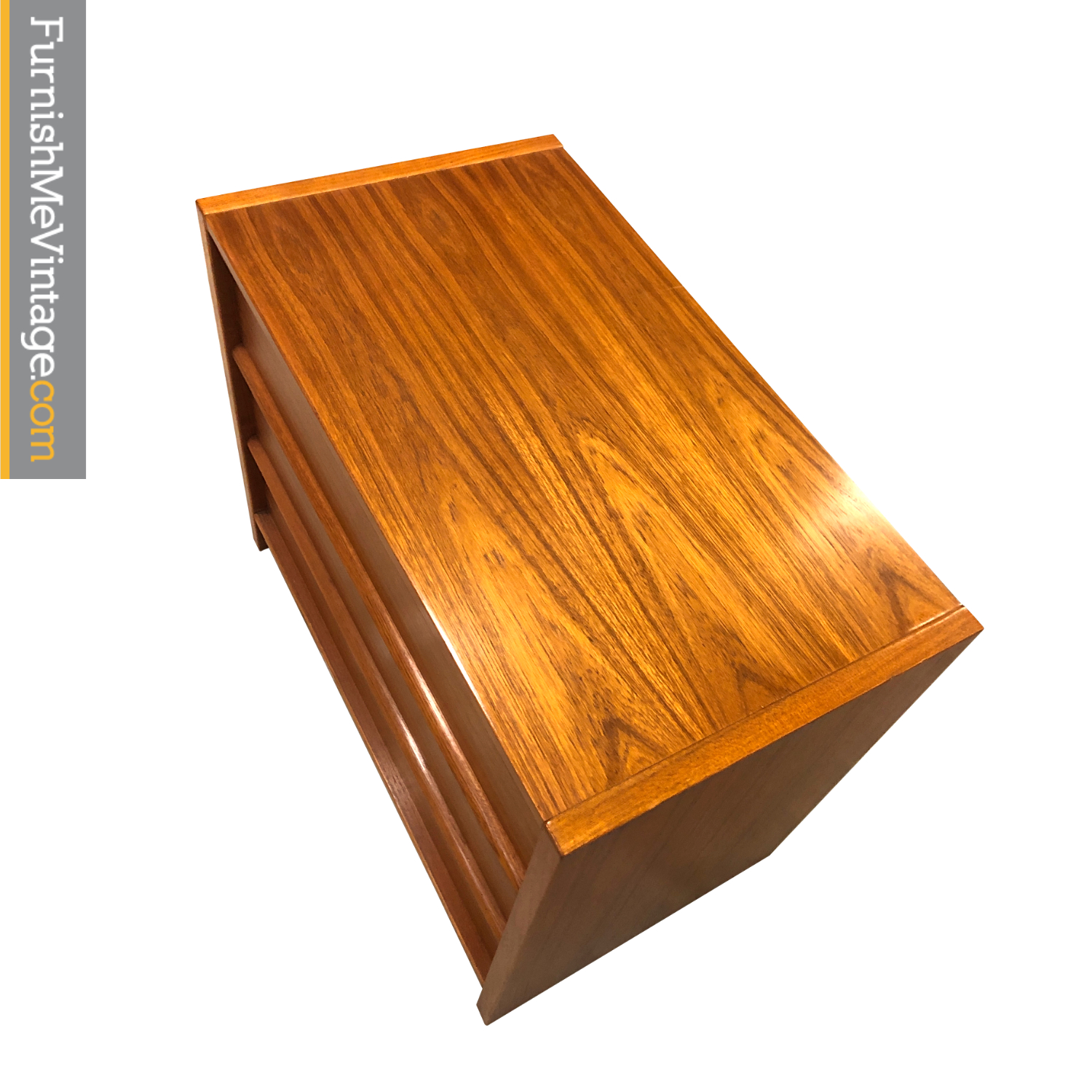 Danish Teak Three Drawer Dresser by Jesper