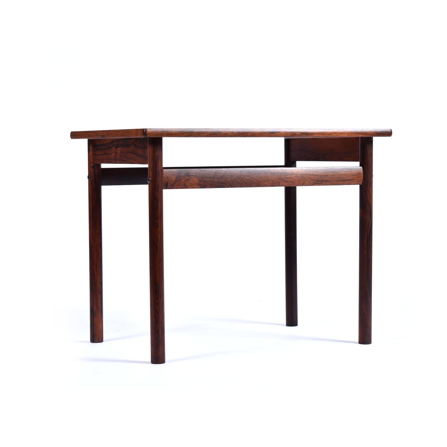 Rectangular Mid-Century Modern Danish Rosewood End Table
